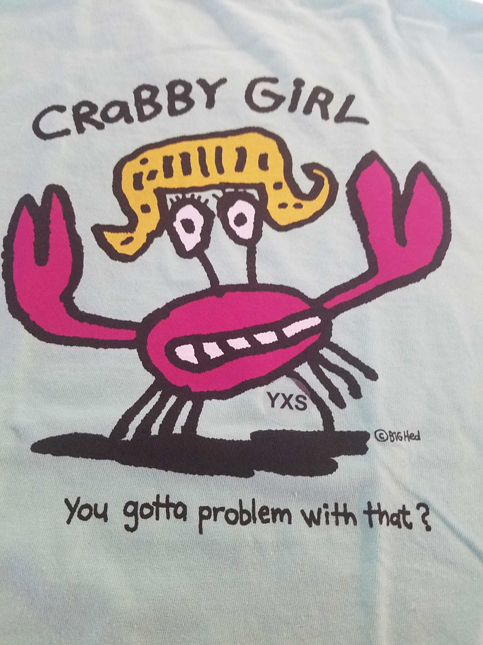 "Crabby Girl" Kids T-shirt | Coconuts