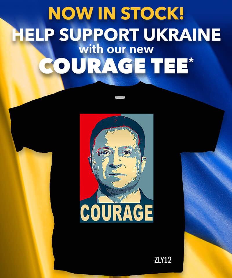 Ukraine Courage Tee | Coconuts